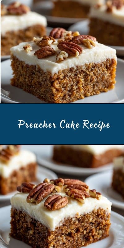 Preacher Cake Recipe: Southern Comfort in Every Bite