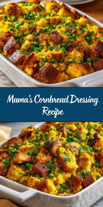 Mama’s Cornbread Dressing: Southern Holiday Recipe for Thanksgiving