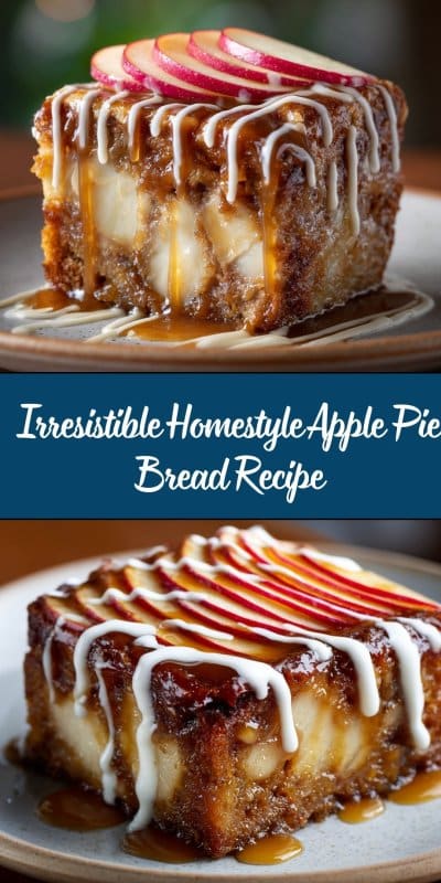 Homestyle Apple Pie Bread Recipe - Bake the Perfect Apple Pie Bread