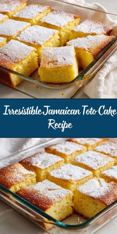 Jamaican Toto Cake Recipe: Irresistible Coconut Delight