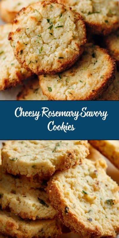 Savory Cookies: Cheddar and Rosemary Recipe